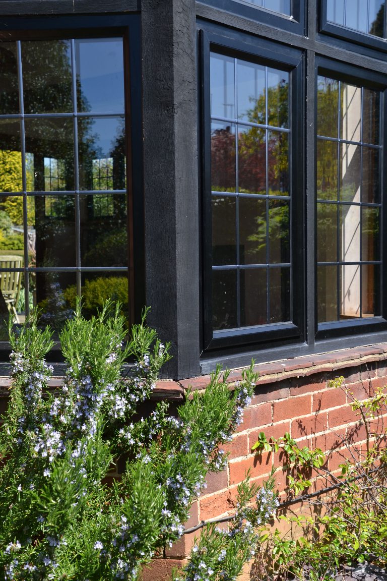Black Aluminium Casement Window - Climatec Home Improvements